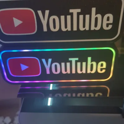 YouTube Led Light by espariz - MakerWorld