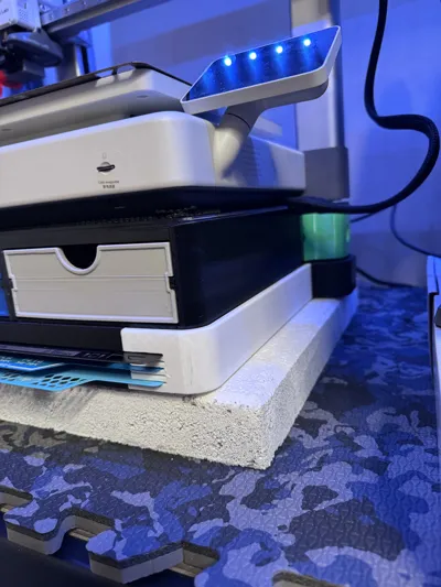 A1 Storage Bin Base + Build Plate Storage Add-on by 3DxSC MakerWorld ...