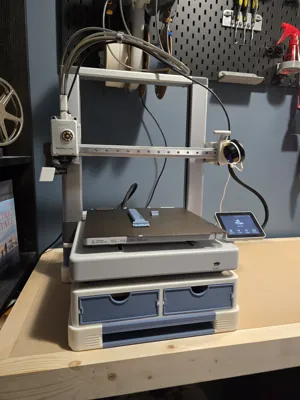 A1 Storage Bin Base + Build Plate Storage Add-on by 3DxSC MakerWorld ...