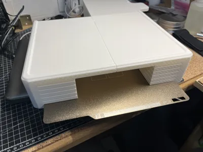 A1 Storage Bin Base + Build Plate Storage Add-on by 3DxSC MakerWorld ...