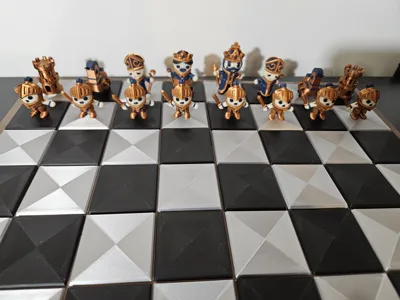 Modular Chess Board by EBD Design Studio MakerWorld: Download Free 3D ...