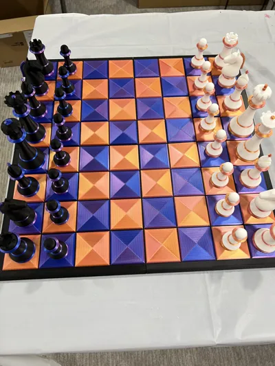 Modular Chess Board - Free 3D Print Model - MakerWorld