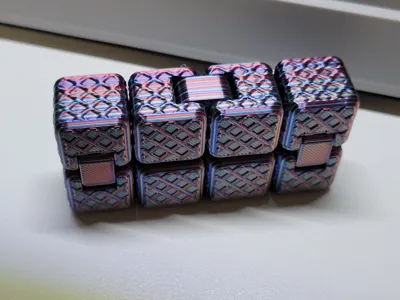 Infinity Cube - Flush Object Remixed by Ninjake 3Designs MakerWorld ...