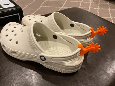 Spinning Spur Croc Charm by Nova Prints MakerWorld: Download Free 3D Models