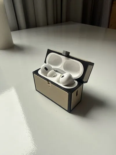 Minecraft Double Chest AirPods Pro Case 1- 2 - Free 3D Print Model ...