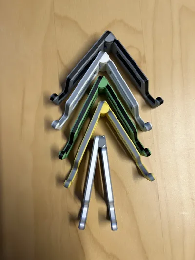 Foldable Phone Stand by Qrafted Engineering MakerWorld: Download Free 3D Models