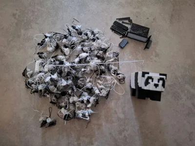 minecraft panda - Free 3D Print Model - MakerWorld