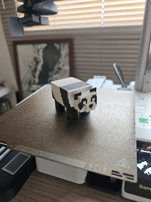minecraft panda by divido MakerWorld: Download Free 3D Models