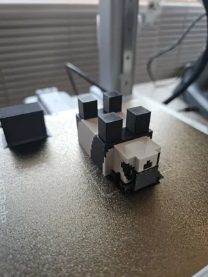 minecraft panda by divido MakerWorld: Download Free 3D Models