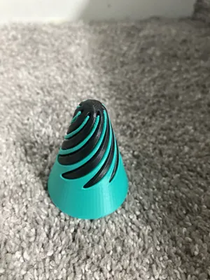 Impossible Passthrough Cone by 3D Print Stuff MakerWorld: Download Free ...