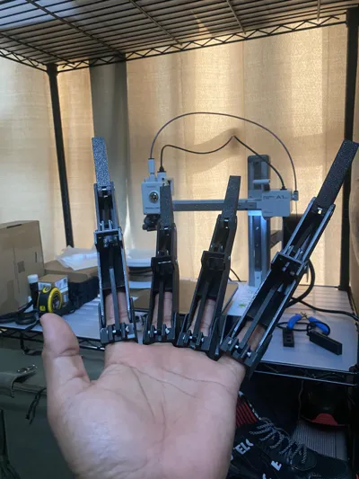 Mechanical Finger by 小红薯手工人 MakerWorld: Download Free 3D Models