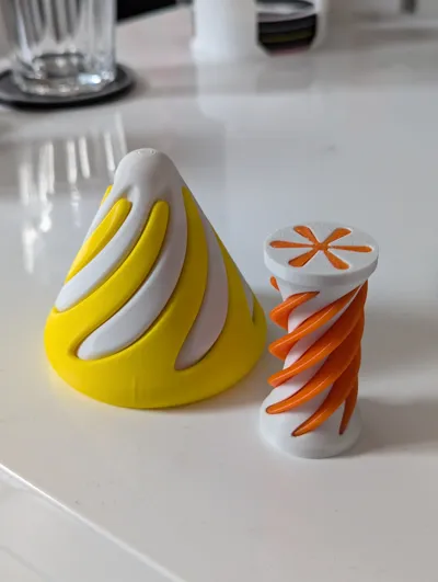 Spiral/Helix Fidget Toy V2.5 *Mini* by CrownWalker MakerWorld: Download ...