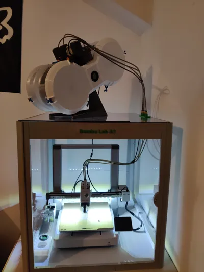 Enclosure for A1 by Luca Maker LabMakerWorld: Download Free 3D Models