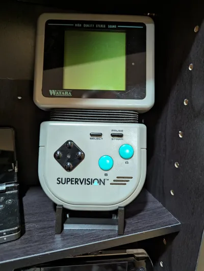 Minimalistic Game Boy display stand by Dunkelziffer - MakerWorld