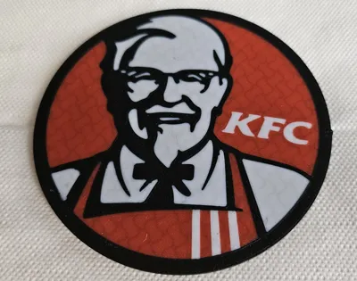 KFC logo coaster by jakubhroch - MakerWorld