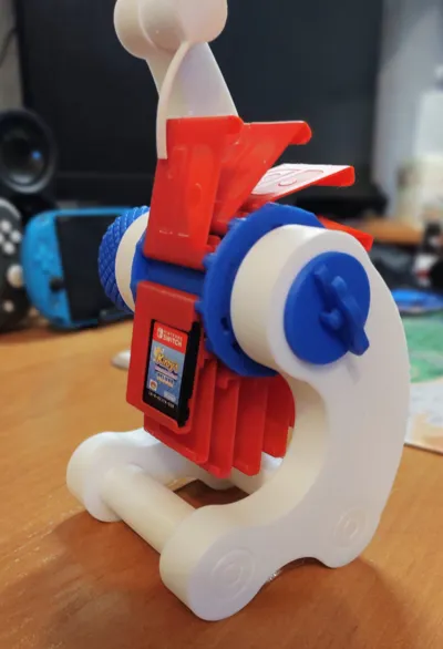 Nintendo Switch Rolodex Cartridge Stand by Hodzinets MakerWorld: Download Free 3D Models