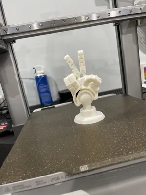 Dummy 13 posable hand (500%, print-in-place,stand) Remixed by Vasichkin MakerWorld: Download ...