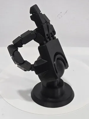 Dummy 13 posable hand (500%, print-in-place,stand) Remixed by Vasichkin MakerWorld: Download ...