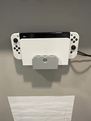 Nintendo Switch Wall Mount by GarrettDavis - MakerWorld