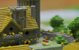 Minecraft village by Jerry MakerWorld: Download Free 3D Models