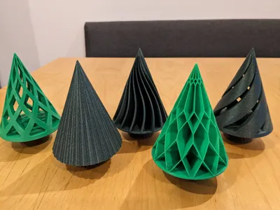 Christmas Tree Set by JamesThePrinter - MakerWorld