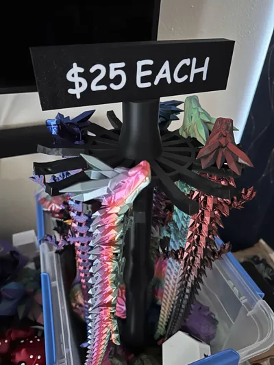 dragon stand/display by Chris dobo MakerWorld: Download Free 3D Models