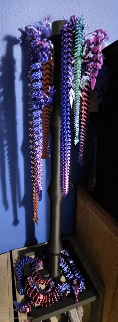 dragon stand/display by Chris dobo MakerWorld: Download Free 3D Models