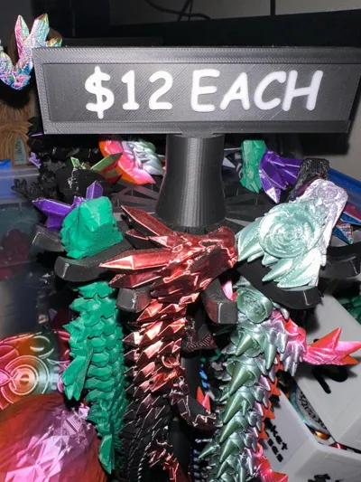 dragon stand/display by Chris dobo MakerWorld: Download Free 3D Models