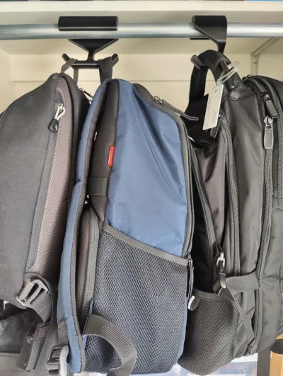 Backpack Hanger for Closet Rod Remixed by mbrick - MakerWorld