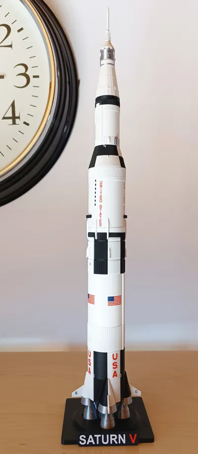 Saturn V - Free 3D Print Model - MakerWorld