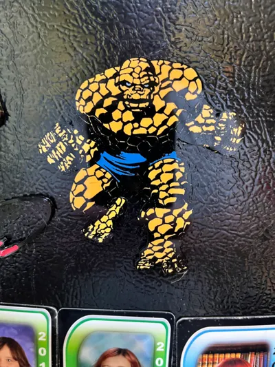 Retro Marvel 70s Magnet Set by MrThousMakerWorld: Download Free 3D Models