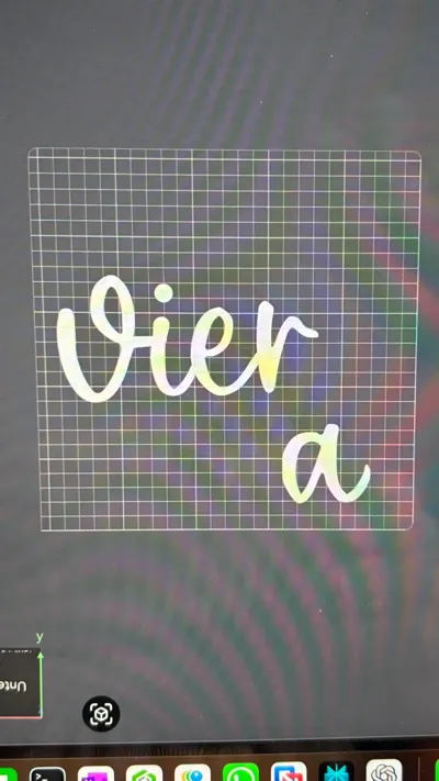 Cursive Letters for Letter Board - Free 3D Print Model - MakerWorld