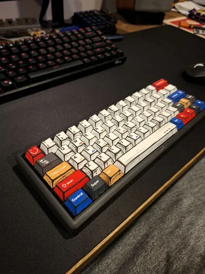 60% keyboard with arrow keys - Free 3D Print Model - MakerWorld