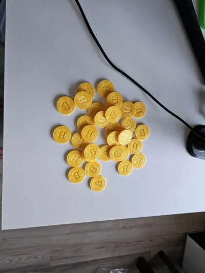 BTC Coin - Free 3D Print Model - MakerWorld