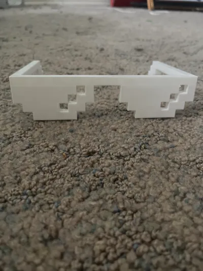 Minecraft Pixel Sunglasses by MaxM - MakerWorld