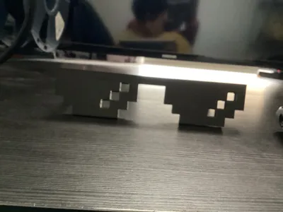 Minecraft Pixel Sunglasses by MaxM MakerWorld: Download Free 3D Models