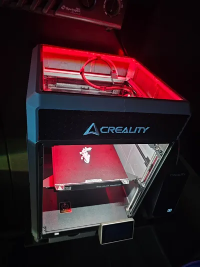 Creality K1 / K1C Riser / Top Hood with Vents Remixed by low-voxy ...