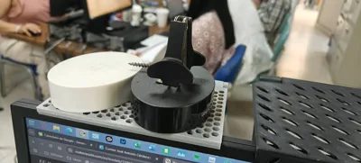 Adjustable Monitor Shelf w/ Rocket Isogrid Pattern Remixed by user ...