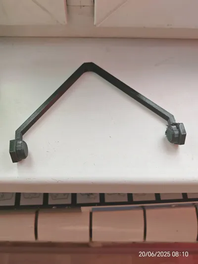 Adjustable Monitor Shelf w/ Rocket Isogrid Pattern Remixed by user ...