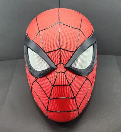 spiderman ps4 mask pattern