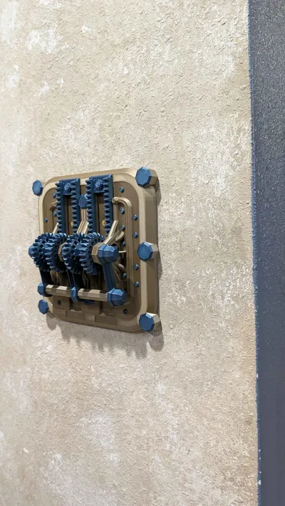 Double Mechanical Light Switch - Free 3D Print Model - MakerWorld