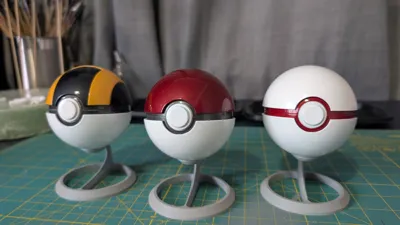 Pokeball - Pokemon - Fully Functional Remixed by Torikami MakerWorld ...