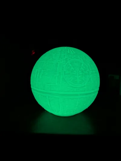 StarWars big deathstar lamp Led 001 Kit by Olivier3dPrint MakerWorld ...