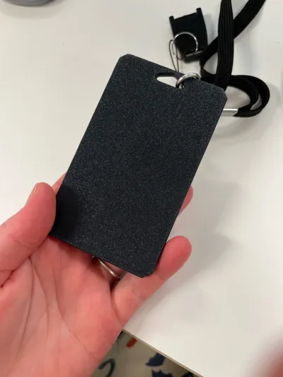 Improved Badge Holder by ScottyDev MakerWorld: Download Free 3D Models