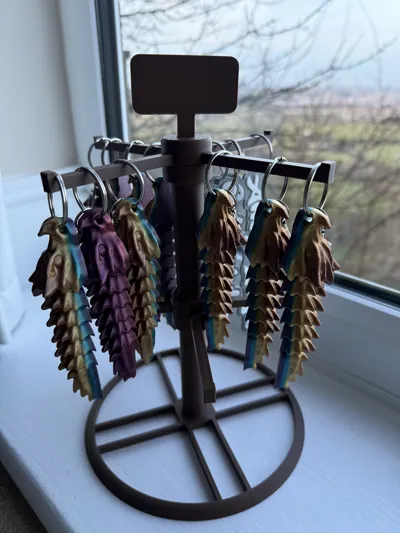 Double Keyring Stand with Price Tag Remixed by TuttoLandPrint ...