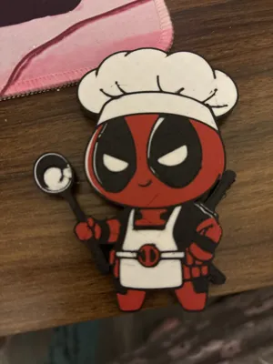 Chef Deadpool & Wolverine Fridge Magnets by Visions Built - MakerWorld