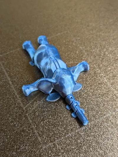 Articulated Tiny Elephant (Print-in-Place) by kida MakerWorld: Download ...