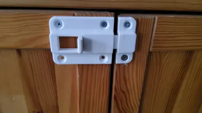 Sliding Door Lock by Gijs MakerWorld: Download Free 3D Models