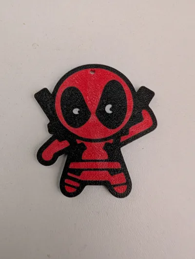 Deadpool Key Ring by Tomozaky - MakerWorld