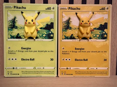 Oversized Pikachu Pikachu Card - Hueforge Hybrid - Free 3D Print Model ...